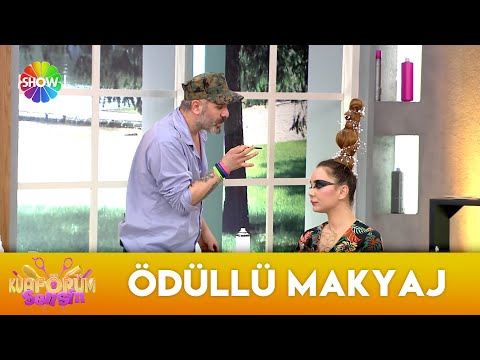 Can'ın 3 boyutlu makyajı | Kuaförüm Sensin 12. Bölüm