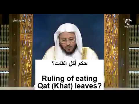 Ruling on eating Qat (Khat) leaves - Sheikh Dr Aziz bin Farhan Al Anzi ...