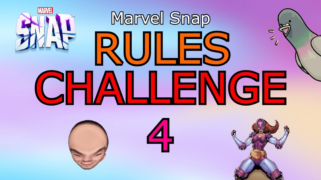 Marvel Snap Rules Challenge 4 - YouTube