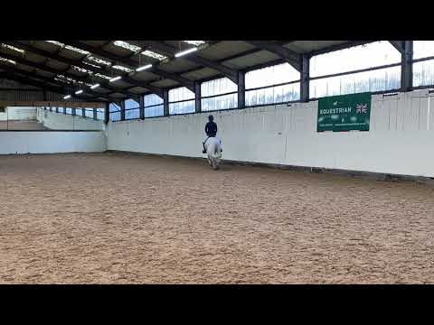 Jasmine Black riding Blackwoodland jester BRC