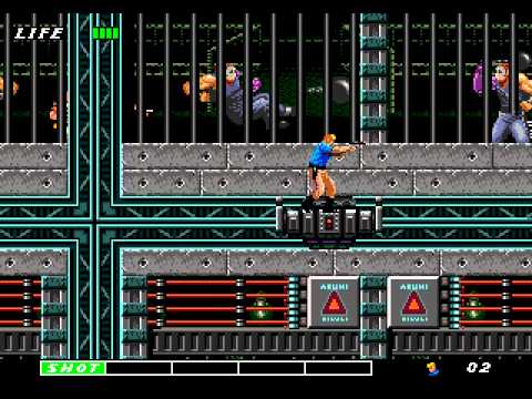 ESWAT (Sega Genesis) gameplay - YouTube