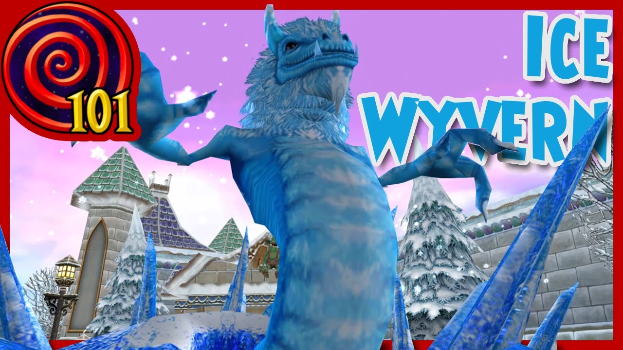 Wizard101: Ice Wyvern Spell - YouTube