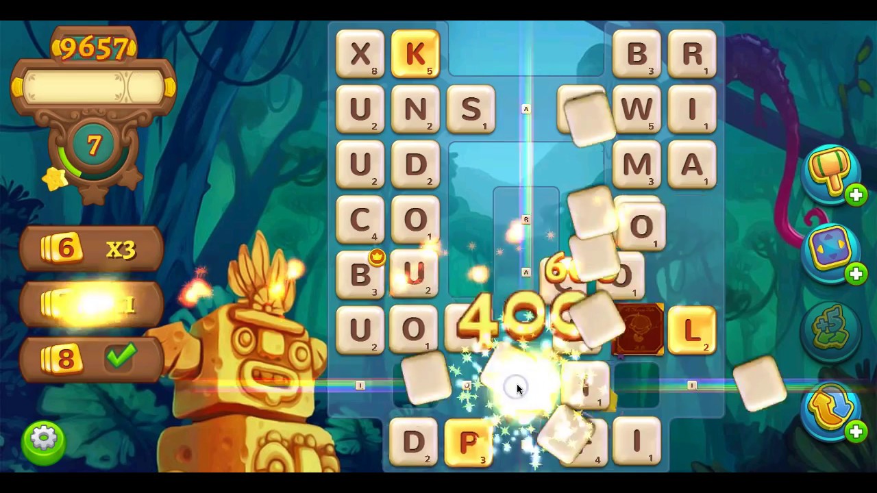 AlphaBetty Saga Level 179 (collect words) - YouTube