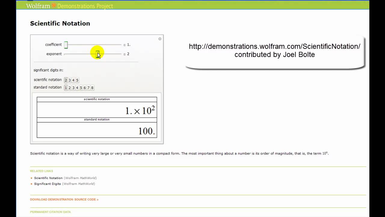 Animation: Scientific Notation - YouTube