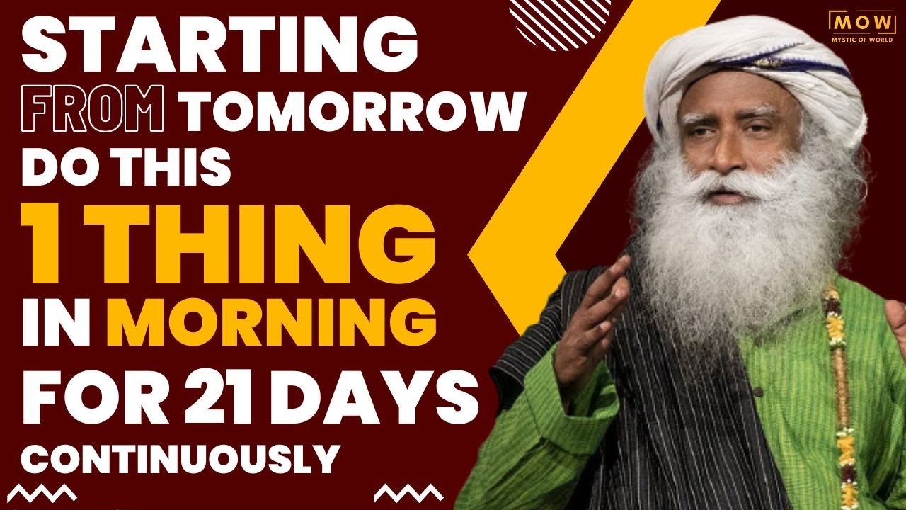 MUST DO!! || Start From Tomorrow Must Do This 1 Thing First In Morning ...