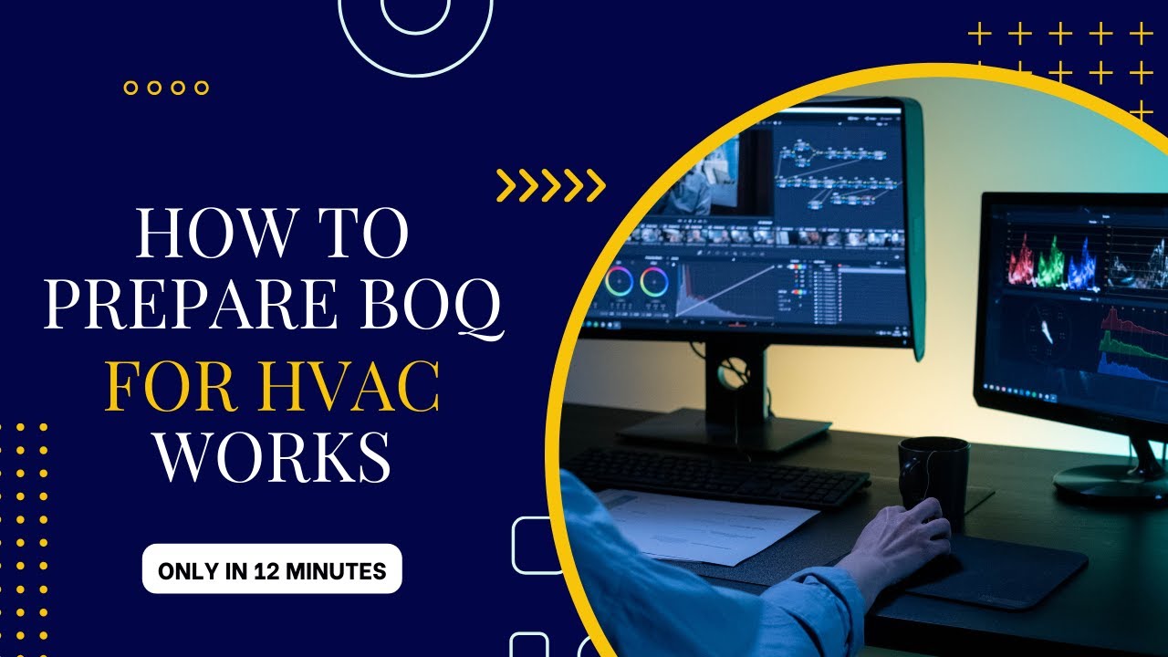 How to Prepare a BOQ for HVAC Works: A Complete Tutorial - YouTube