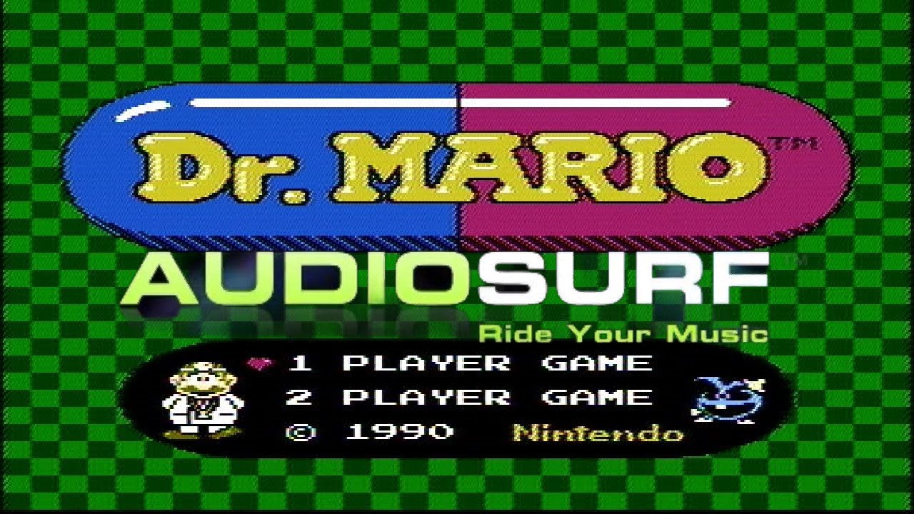 Audiosurf#36 Dr Mario NES Title Theme - YouTube