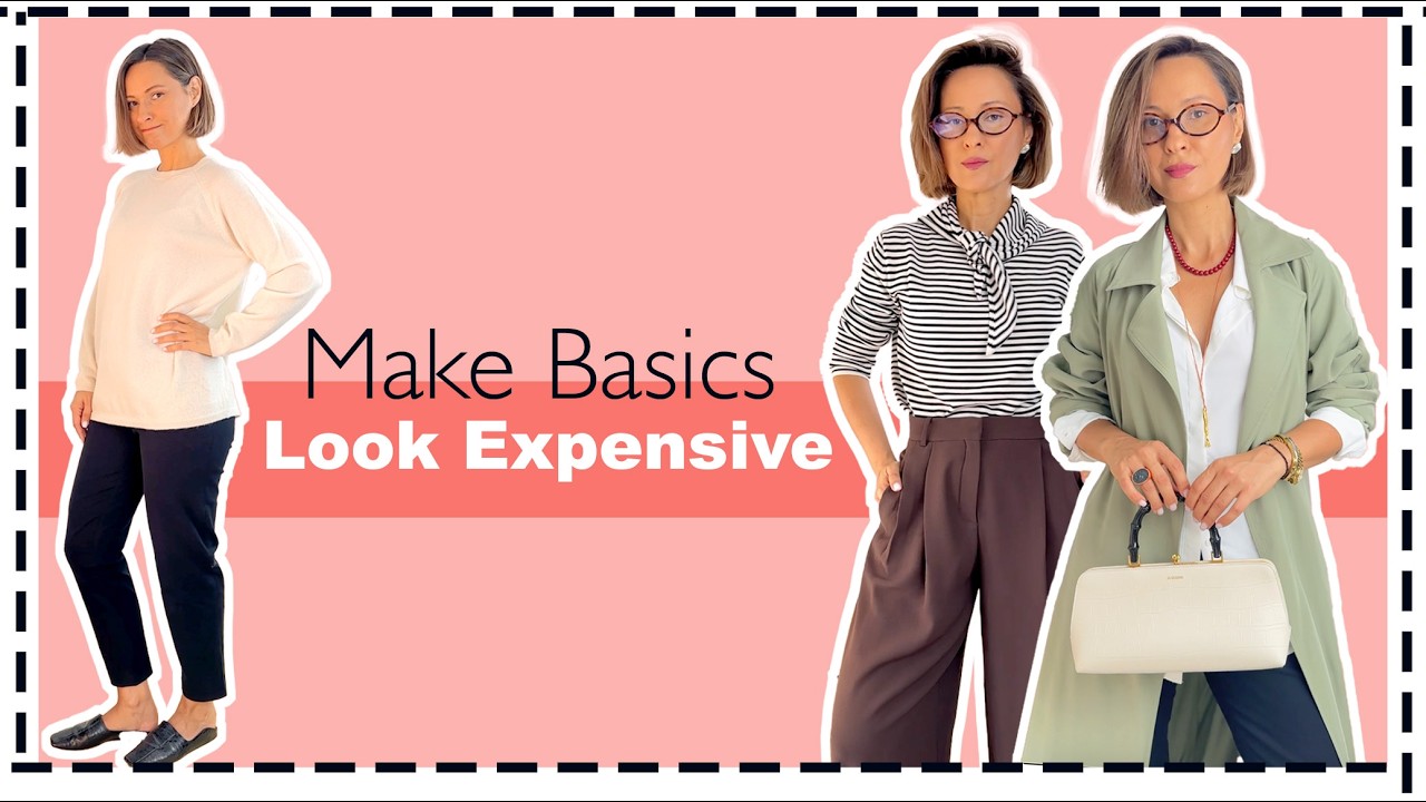 How to Make a Basic Wardrobe Look Expensive (5 Pro Styling Tricks ...