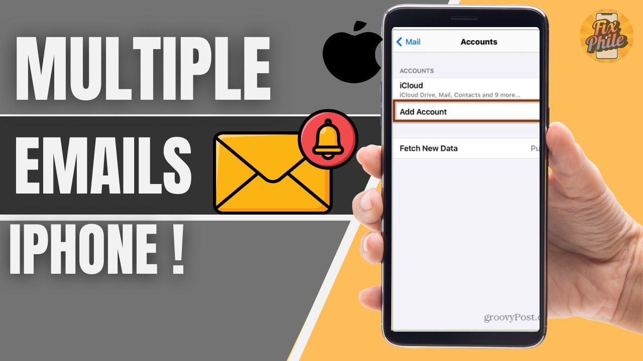 How to Set Up Multiple Email Accounts on iPhone - YouTube