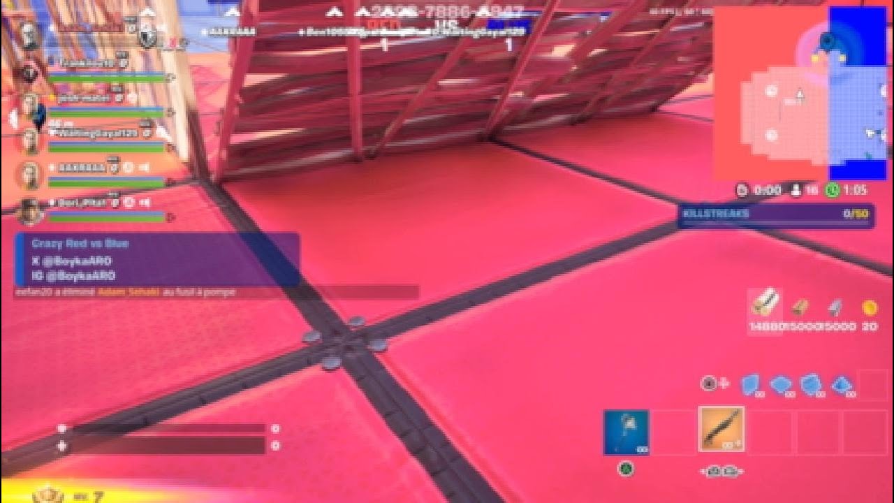 Je joue sur ps remote play fortnite ''pas mal mon niveau'' - YouTube