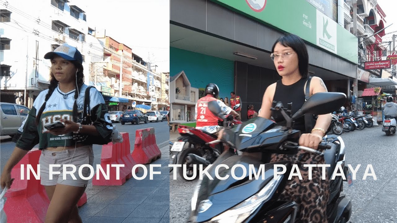 In Front Of Tukcom Pattaya 2025 Scenes - YouTube