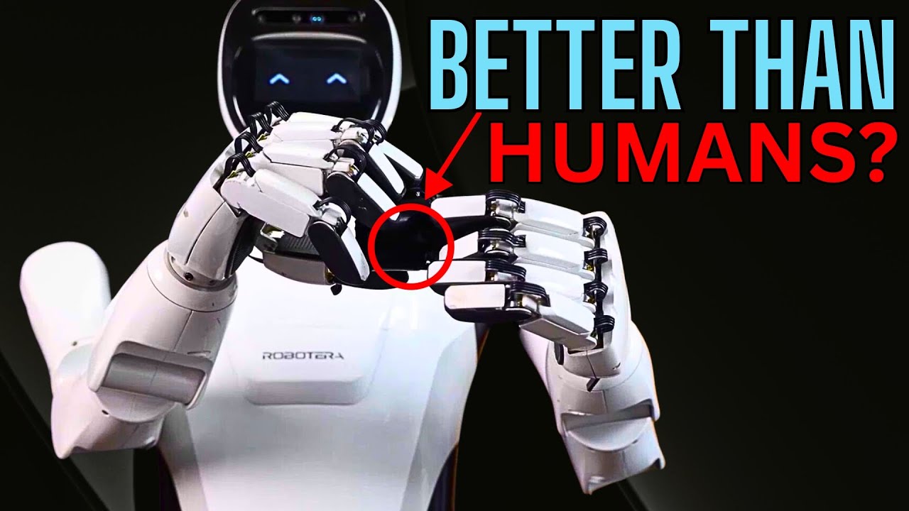 New Android XBOT-L AI Robot With 54 Motors + 60 DoF Demos New Tech ...