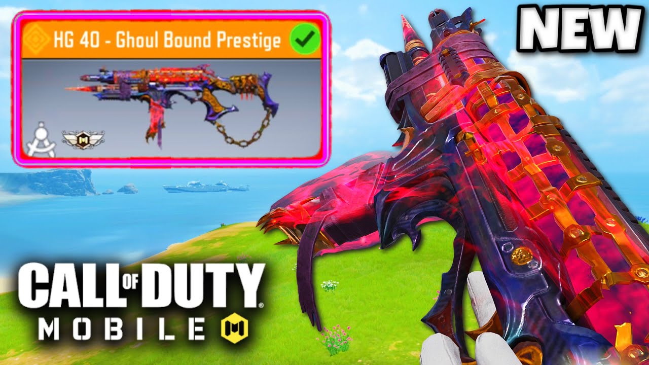 *NEW* LEGENDARY HG40 - GHOUL PRESTIGE 😍 (COD MOBILE) - YouTube
