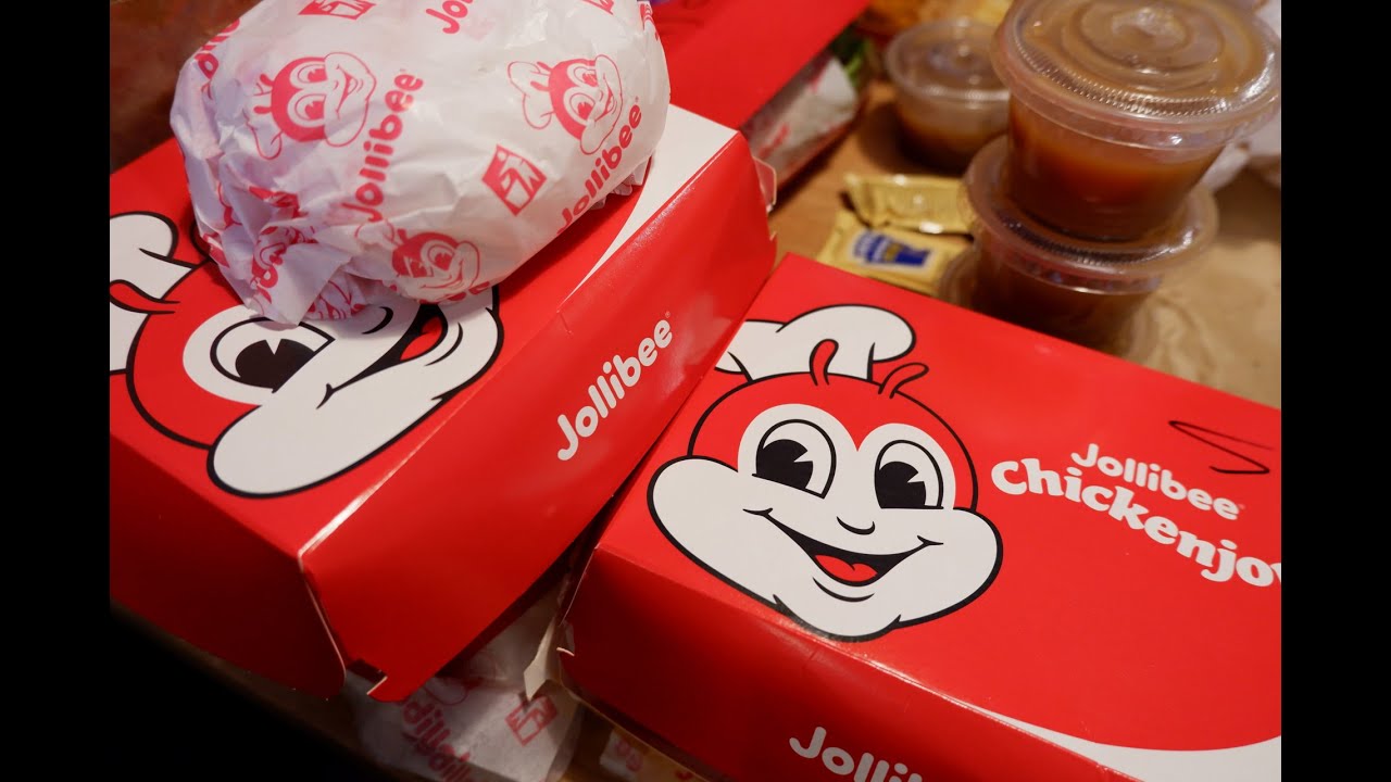 Eating at Leeds Jollibee With My Filipino Cousin - YouTube
