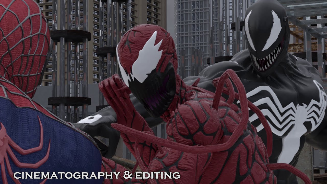 Venom vs Carnage Fight Scene Breakdown - Spider-Man and Venom vs ...