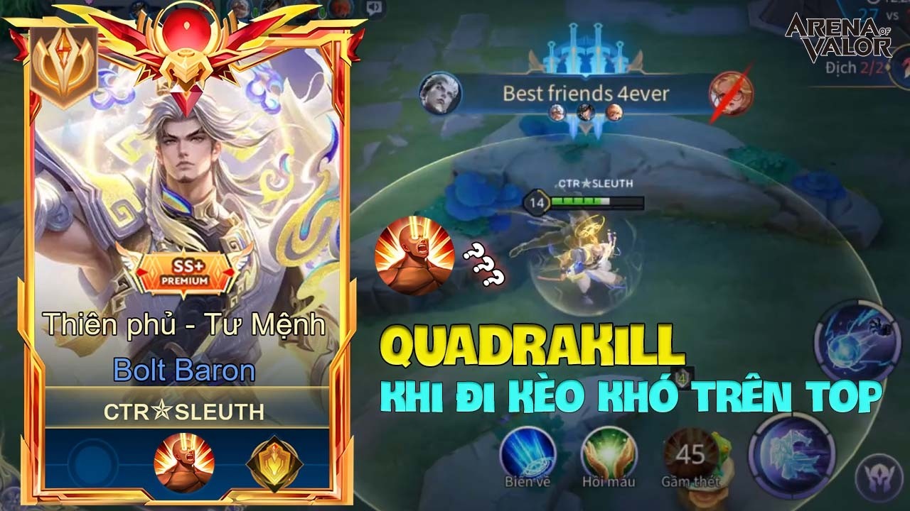 Đâu là những kèo khó của Bolt Baron trên đường Top? | Liên Quân Mobile ...