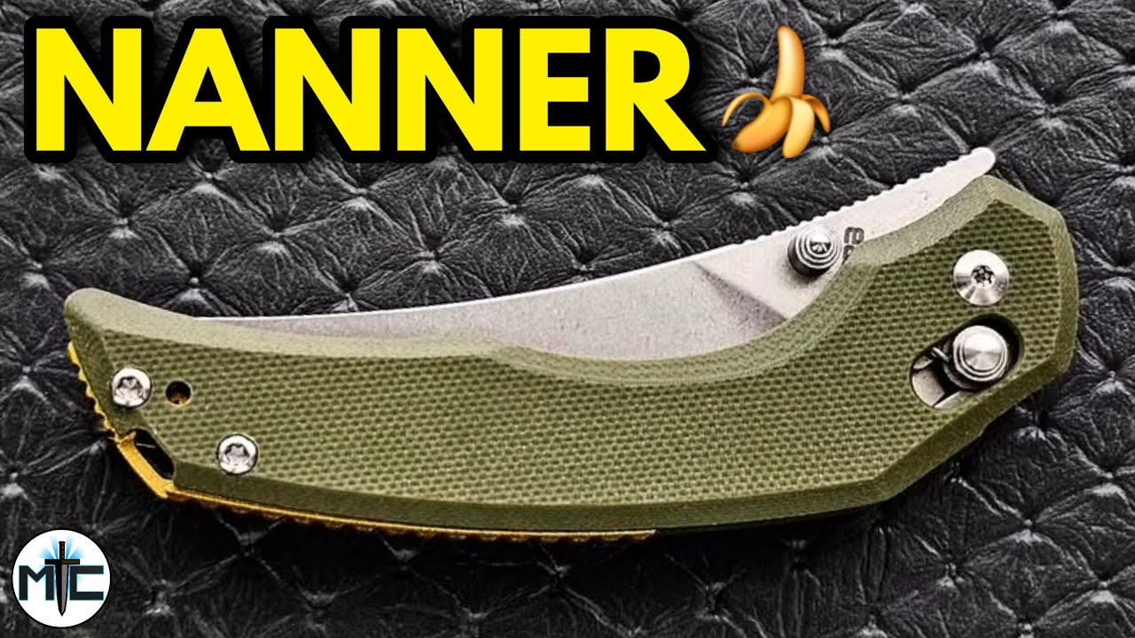 CJRB Nanner Folding Knife - Overview & Review - YouTube
