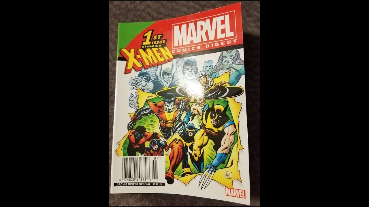 Comic Spotlight - Marvel Comics Digest #4 - YouTube
