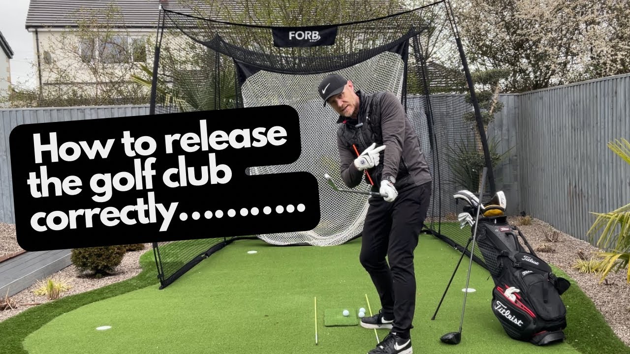 How to release the golf club correctly…………. #golf #release - YouTube
