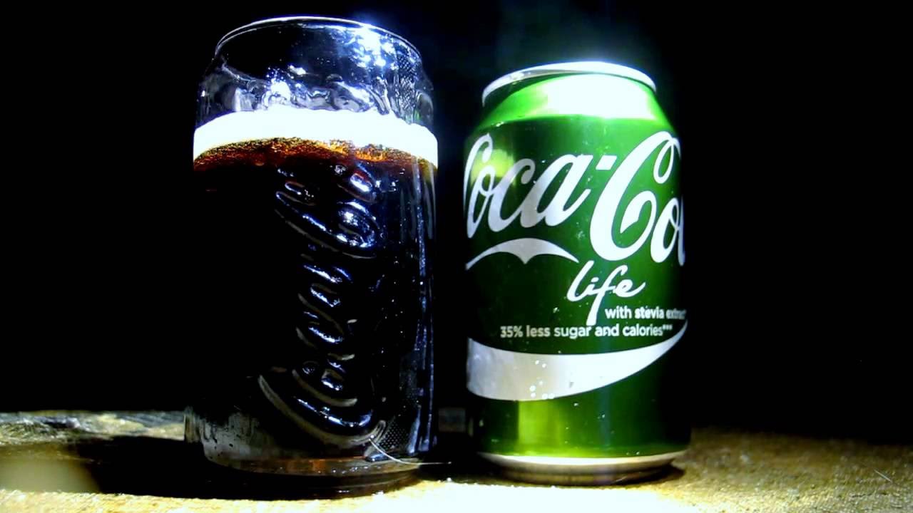 Coca Cola life 0.33 [ green ] soda - YouTube