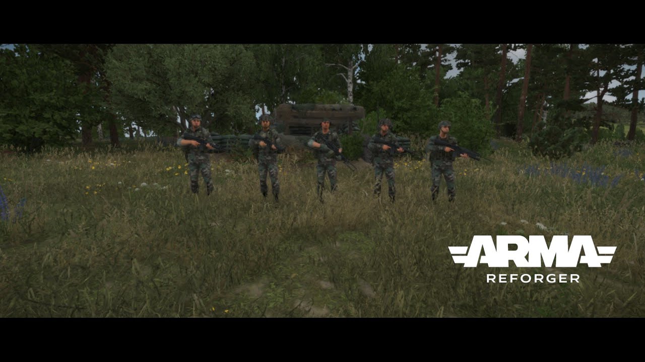 Arma Reforger Holding The Line As The AR In The Squad In The NATO VS ...