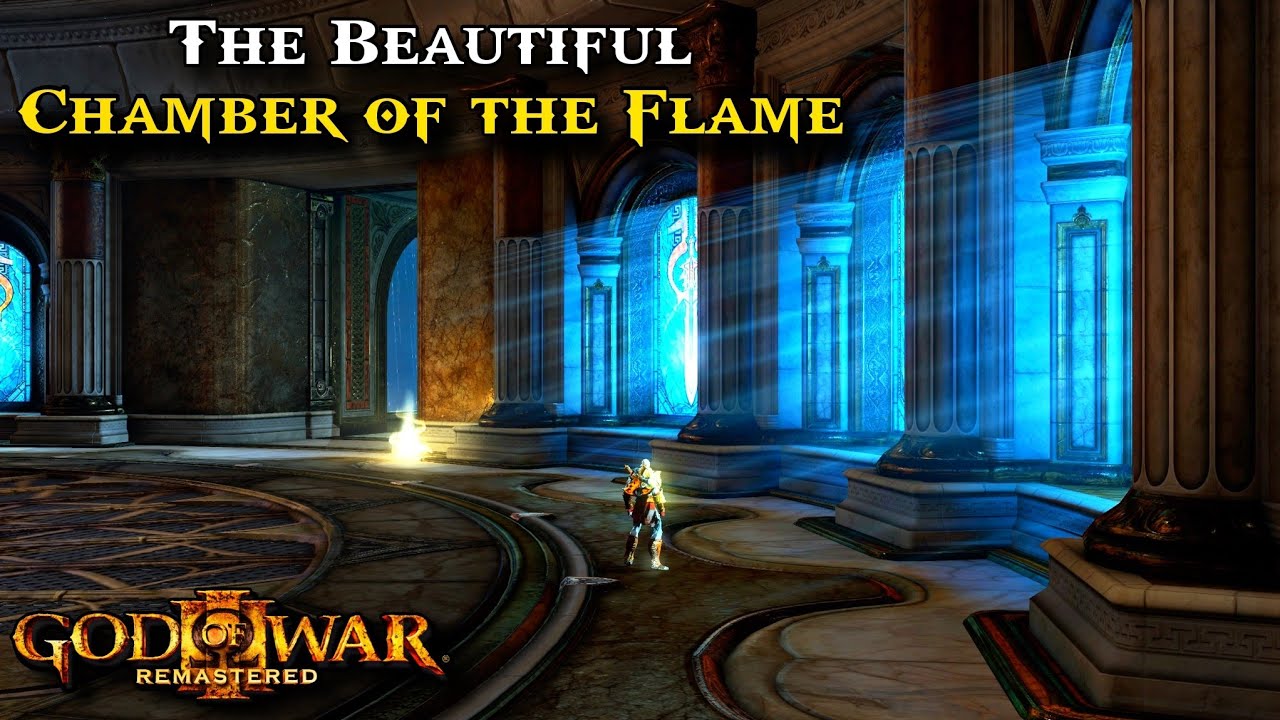 The Beautiful Chamber of the Flame - God of War 3 - YouTube