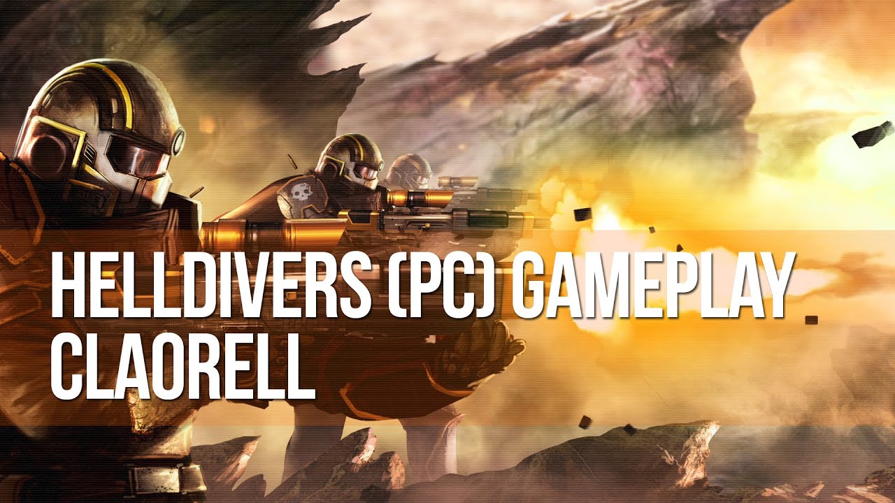 Helldivers (PC) Gameplay - Cyborg Desert Planet - YouTube