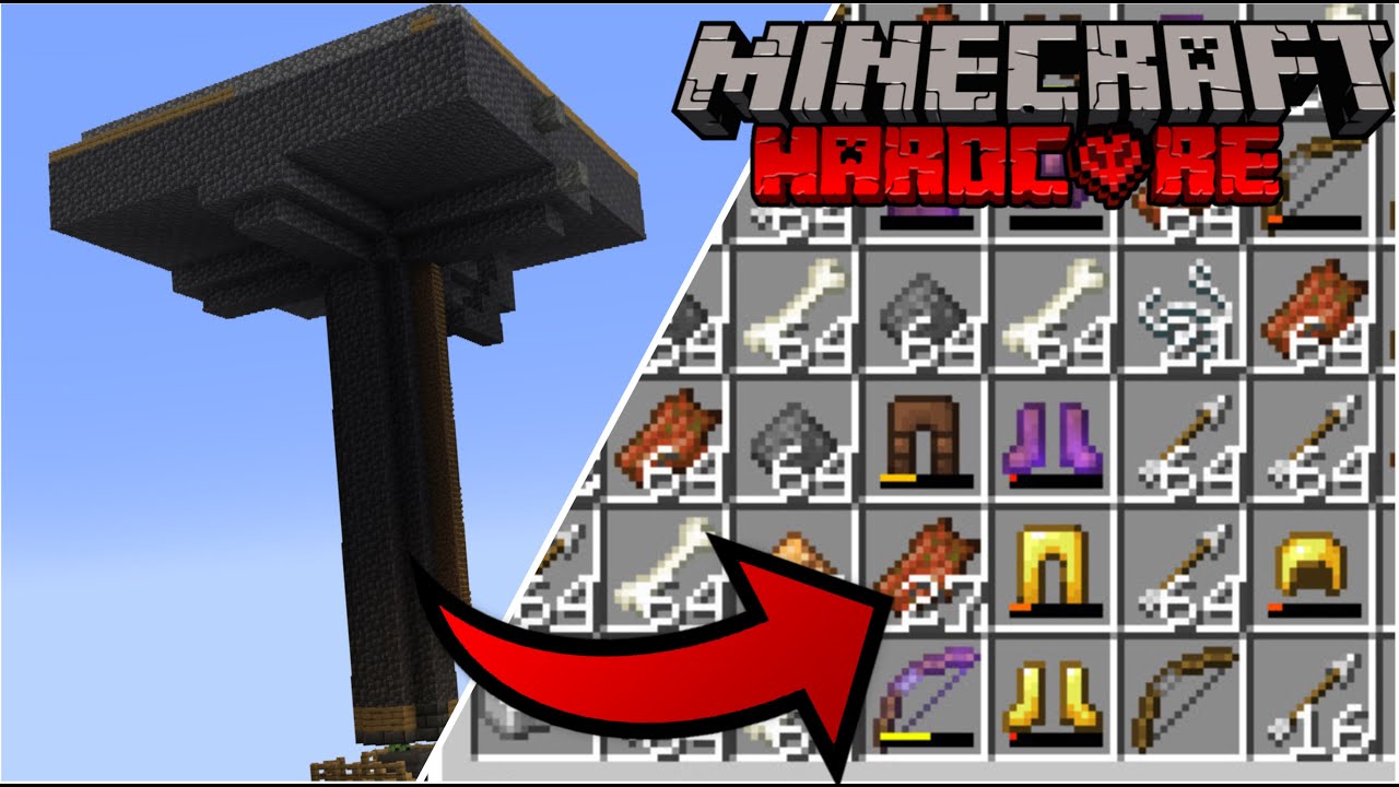 HICE UNA GRANJA DE MOBS EN MINECRAFT HARDCORE 3# - YouTube