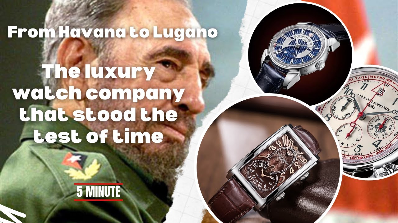 The Legacy of Cuban Luxury Timepieces. The Revival of Cuervo y Sobrinos ...