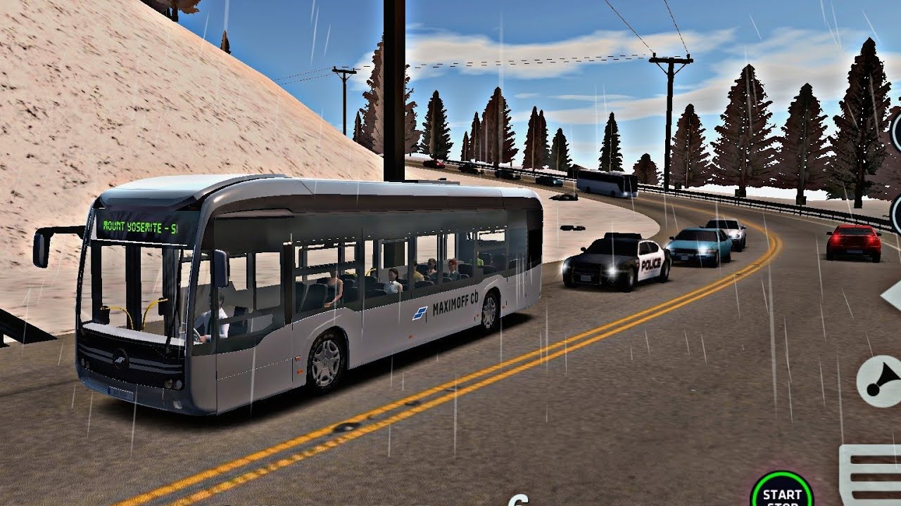 Bus Simulator PRO By @SIRStudios | Mercedes Benz Ecocity Bus Gameplay ...
