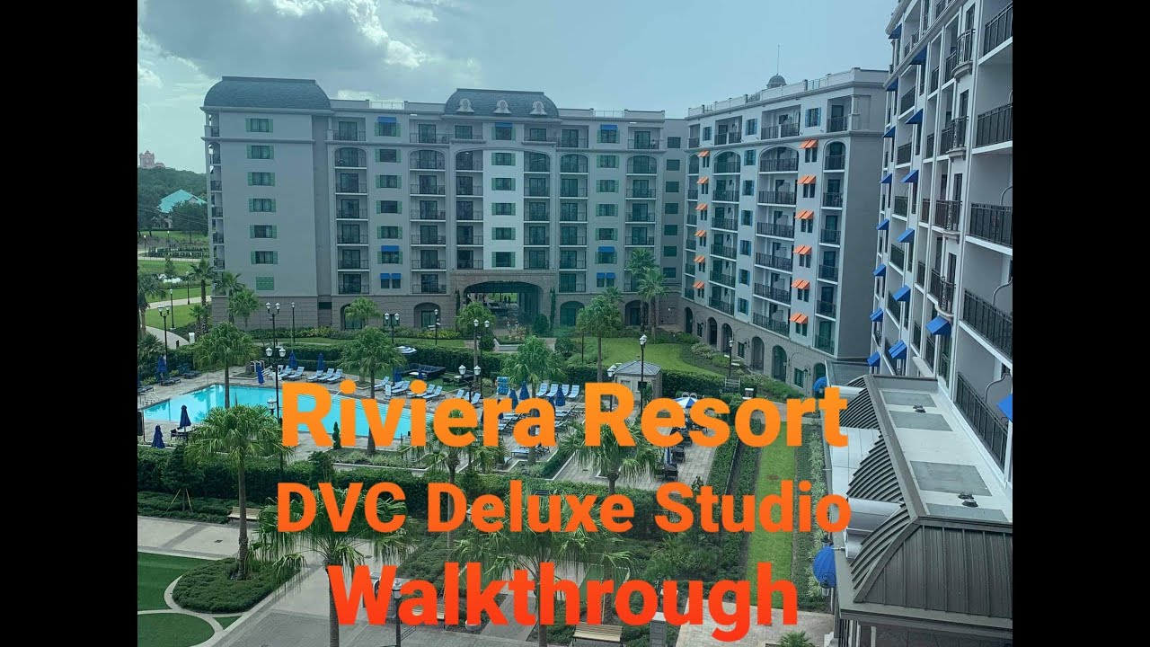 Disney's Riviera Resort DVC Deluxe Studio Walkthrough - YouTube