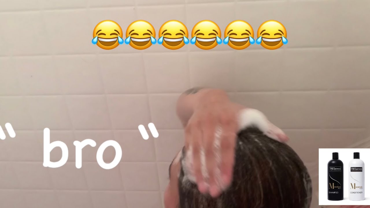 Shampoo Prank On My Girlfriend!! 😬 - YouTube