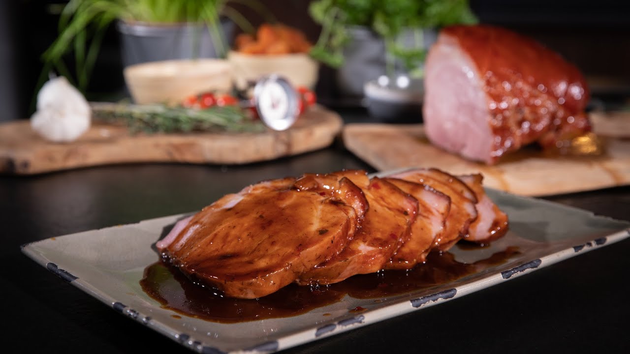 Honey Glazed Party Ham | One Minute Grill Academy | ButcheryTV - YouTube