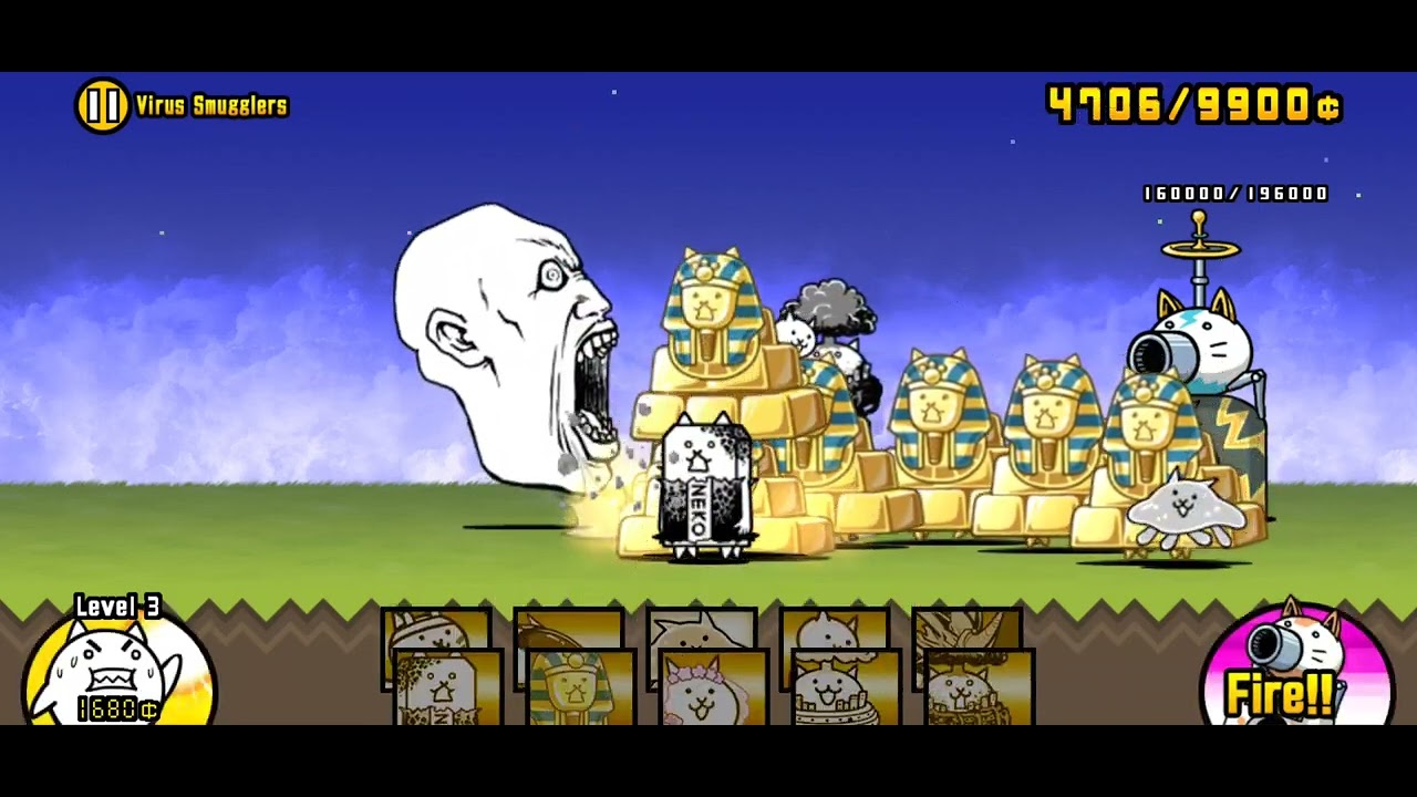 Battle Cats SoL 35-1 Virus Smugglers [2 Star] - Quarantine Isles Stage ...