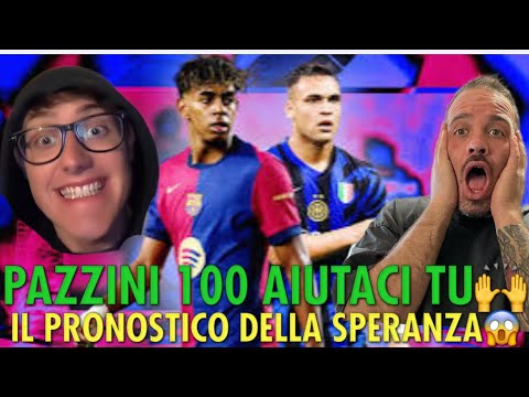 PAZZINI 100 ABBIAMO BISOGNO DEL TUO PRONOSTICO😂ATTACCHIAMOCI ALLA ...