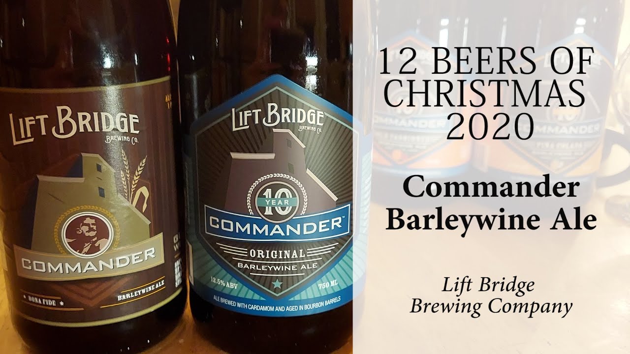 Cardamom + Barrel = Commander Barleywine | Lift Bridge Brewing Co. [12 ...