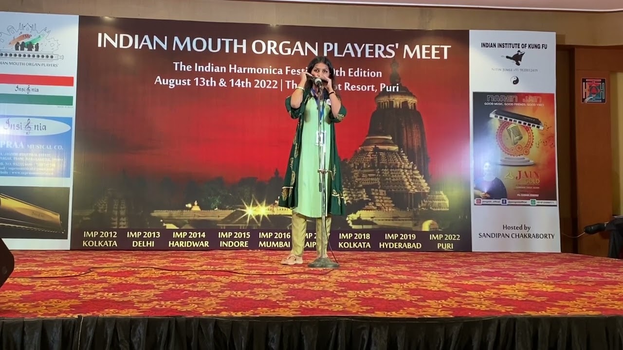 Nagati Sharanya Reddy || Zara Zara || Harmonica || IMP Meet 2022, Puri ...