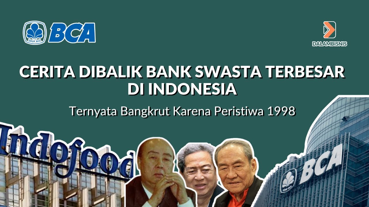 Bank BCA, Cerita Dibalik Bank Swasta Terbesar di Indonesia | Cerita ...