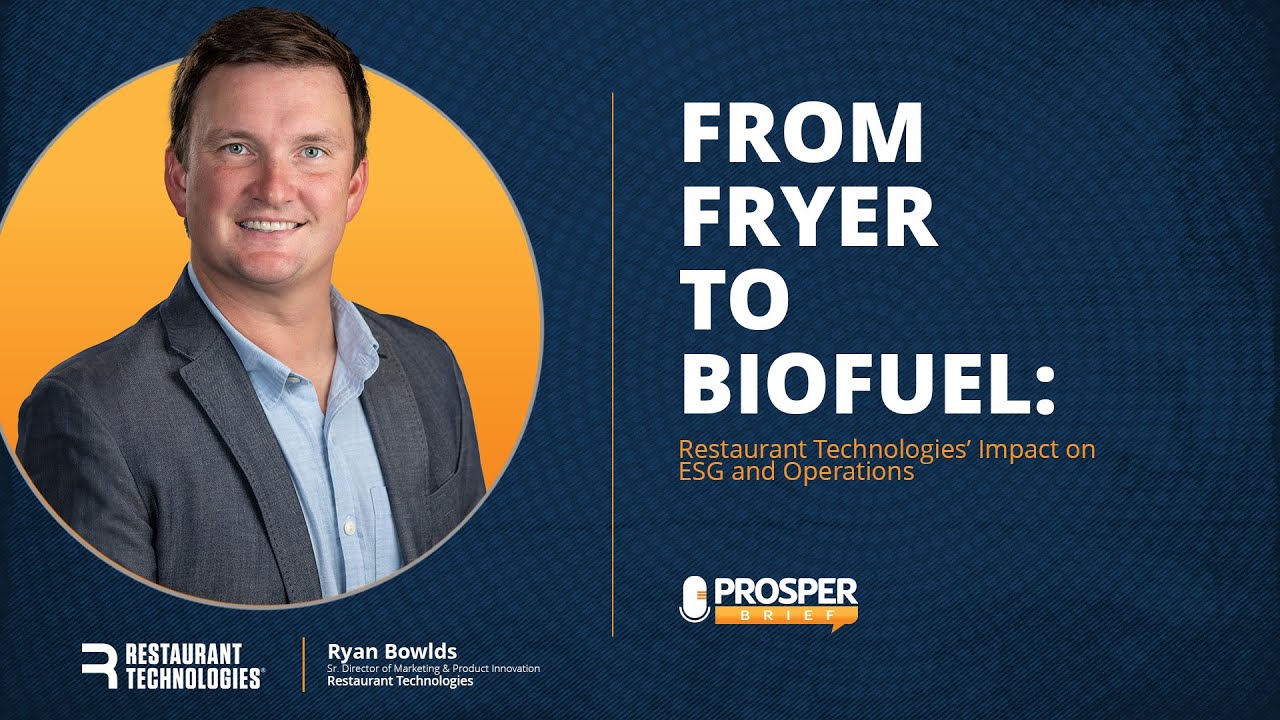 From Fryer to Biofuel: Restaurant Technologies’ Impact on ESG and ...