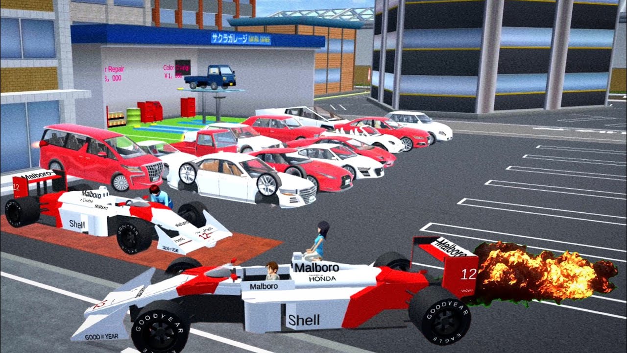 Mobil balap Formula 1 masuk bengkel 🏎 || YUTA CAR COLLECTION || SAKURA ...