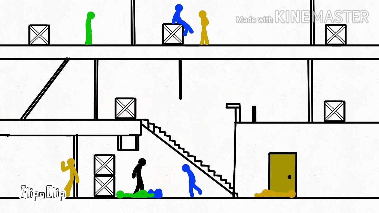 One vs many | full stickmen fight| Chaos Studios - YouTube