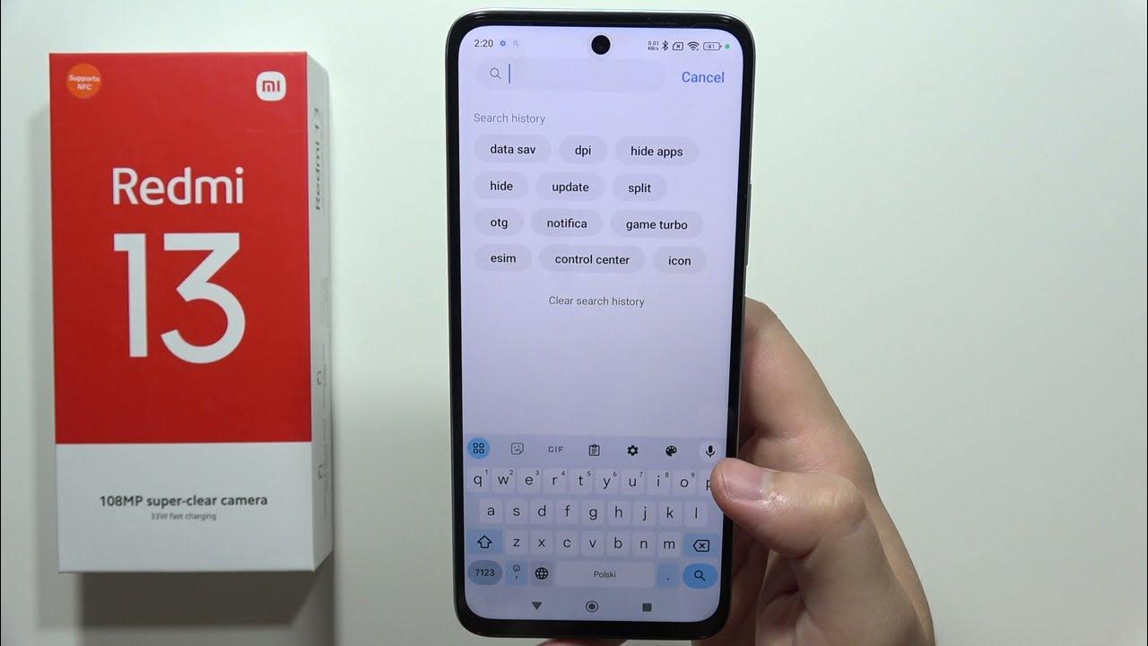 Redmi 13: Change Keyboard Language - YouTube