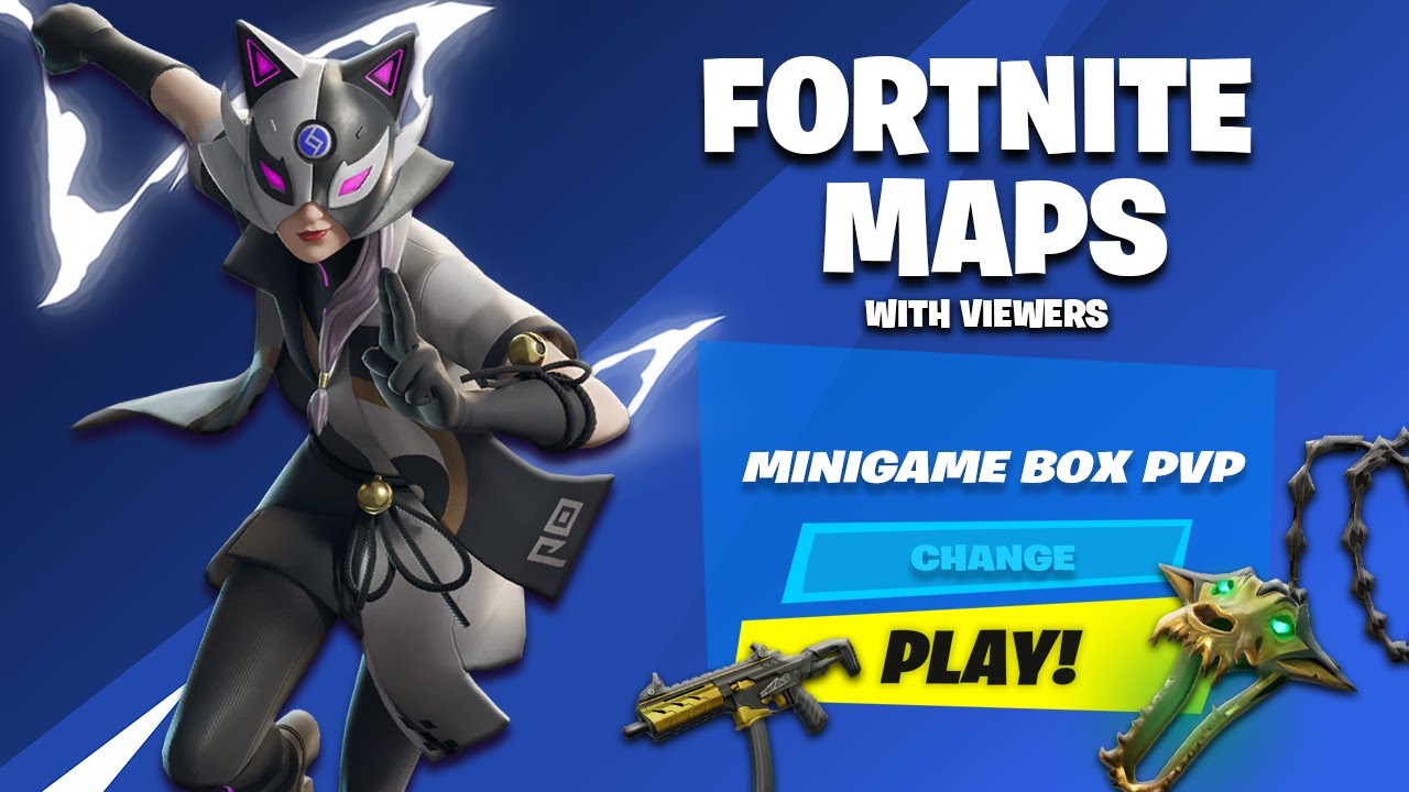 Join My Fortnite Live - Playing Awesome Maps With Viewers (NAE) - YouTube