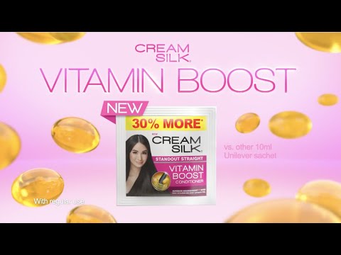 Be #BoostedForMore with NEW Cream Silk Vitamin Boost! - YouTube