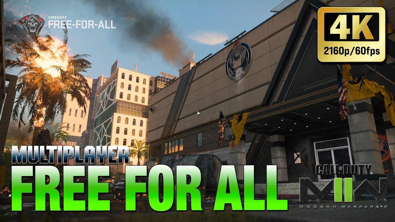 Call of Duty - Modern Warfare 2 - Free For All - MULTIPLAYER - 4K/60 PC ...