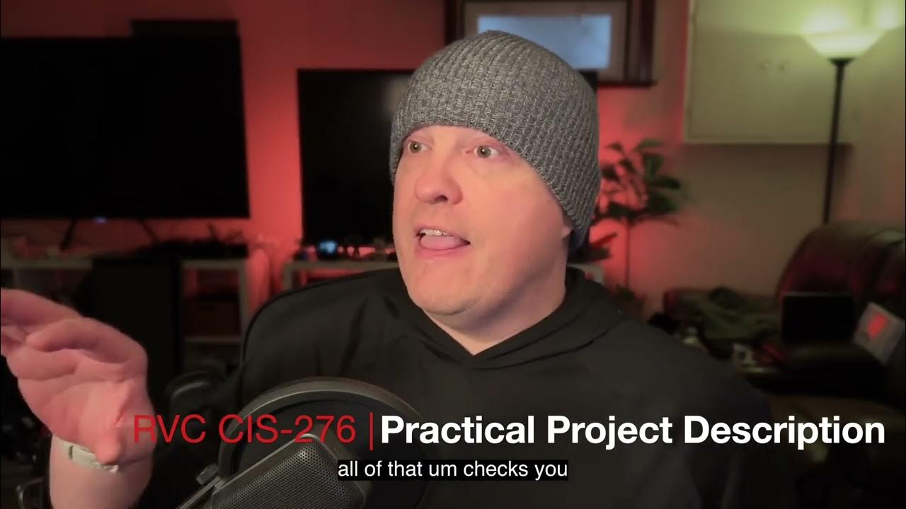 CIS 276 Practical Descriptions - YouTube