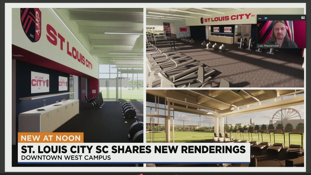New renderings released of St. Louis City SC training facility - YouTube