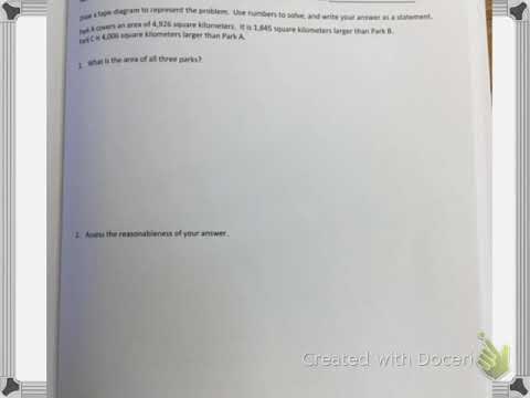 Eureka Math Module 1 Lesson 18 - YouTube