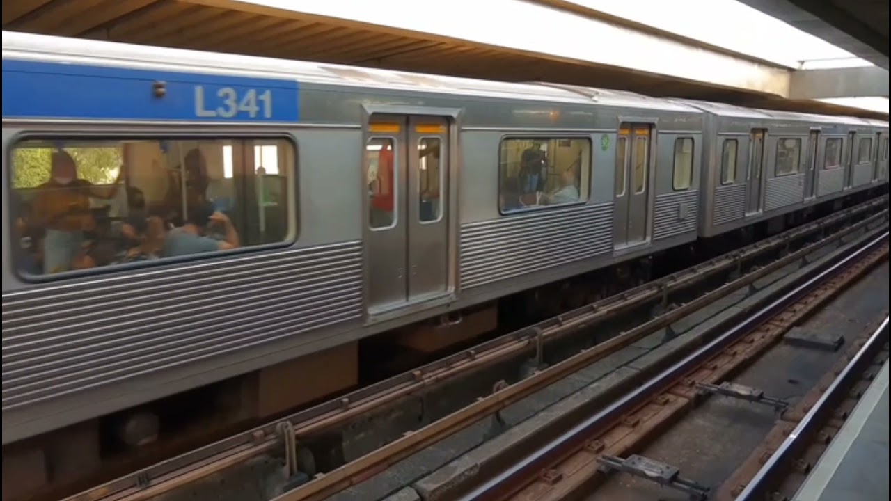 Linha 1 azul do metrô de São Paulo SP 15 - YouTube