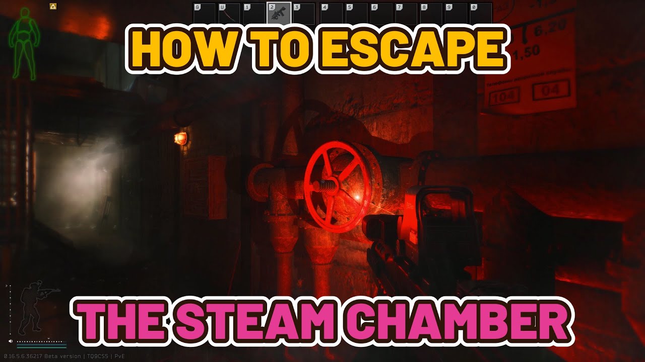 How to escape the Steam Chamber - Labyrinth - Escape from Tarkov # ...